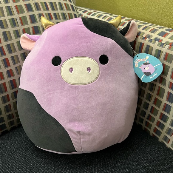 Squishmallows | Toys | Alexie Cow Squishmallow 4 | Poshmark